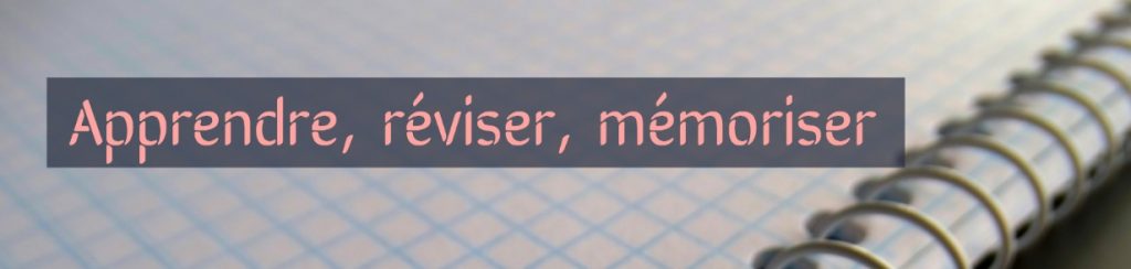 logo apprendre réviser mémoriser - Apprendre, réviser, mémoriser