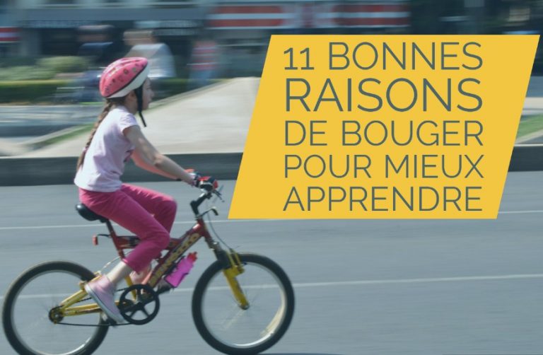 11 bonnes raisons de bouger pour mieux apprendre