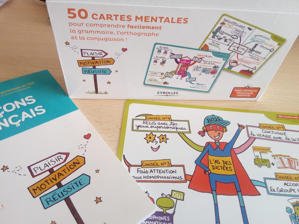 50 cartes mentales pour comprendre facilement le français