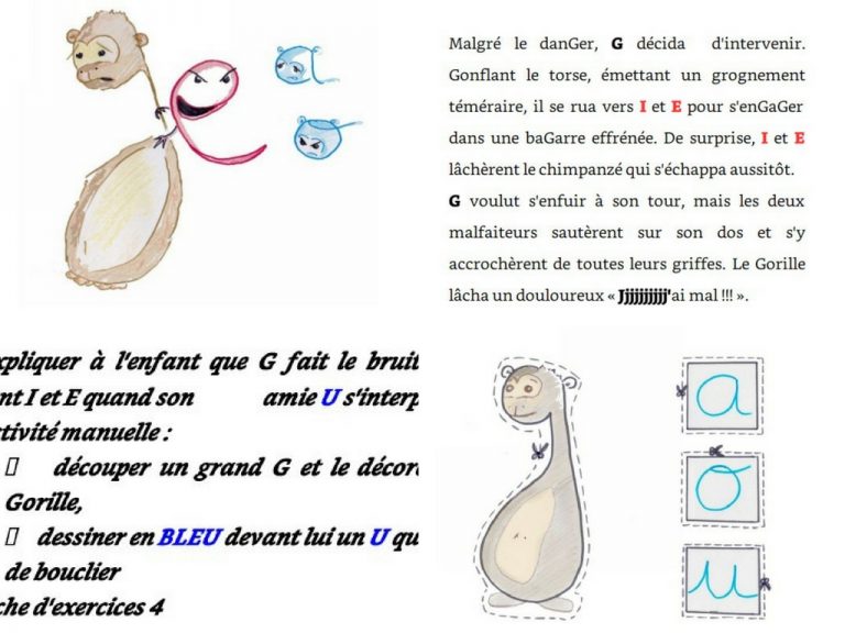 Les variations des lettres C, S, G : apprendre la lecture et l'orthographe