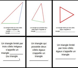 Géométrie : les types de triangles (cartes et présentation d ...