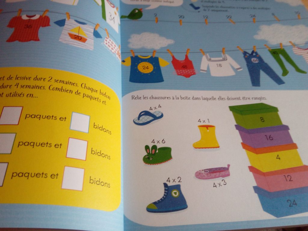 exercices table de multiplication - Apprendre, réviser, mémoriser