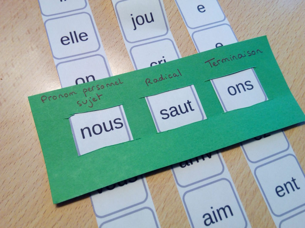 Générateur de conjugaison pour conjuguer les verbes du premier groupe