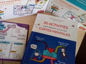 Un cahier pour apprendre aux enfants à faire des cartes mentales