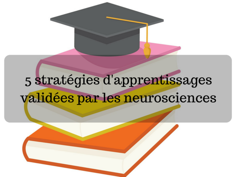 5 stratégies d'apprentissages validées par les neurosciences