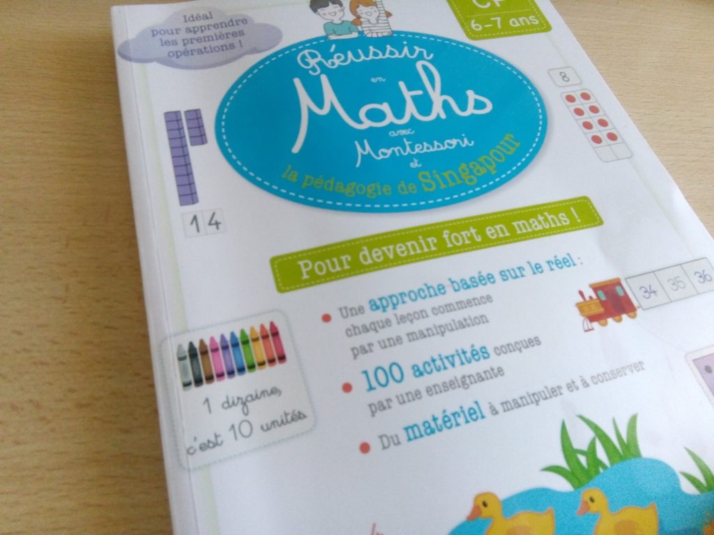 Cahier d'activités : réussir en maths avec la pédagogie de Singapour (CP)