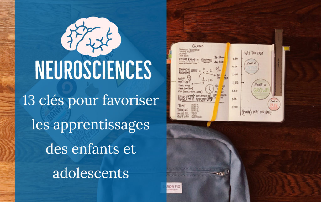 Neurosciences : 13 clés pour favoriser les apprentissages