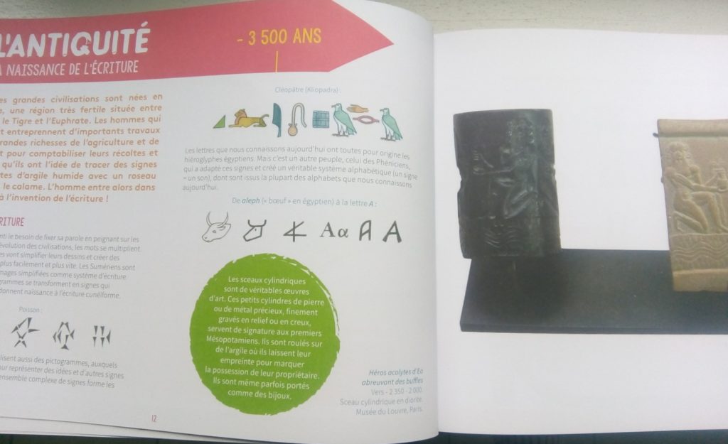 Un cahier pour découvrir l'histoire de l'art inspiré par Montessori