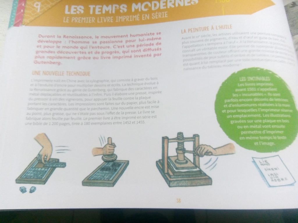 Un cahier pour découvrir l'histoire de l'art inspiré par Montessori