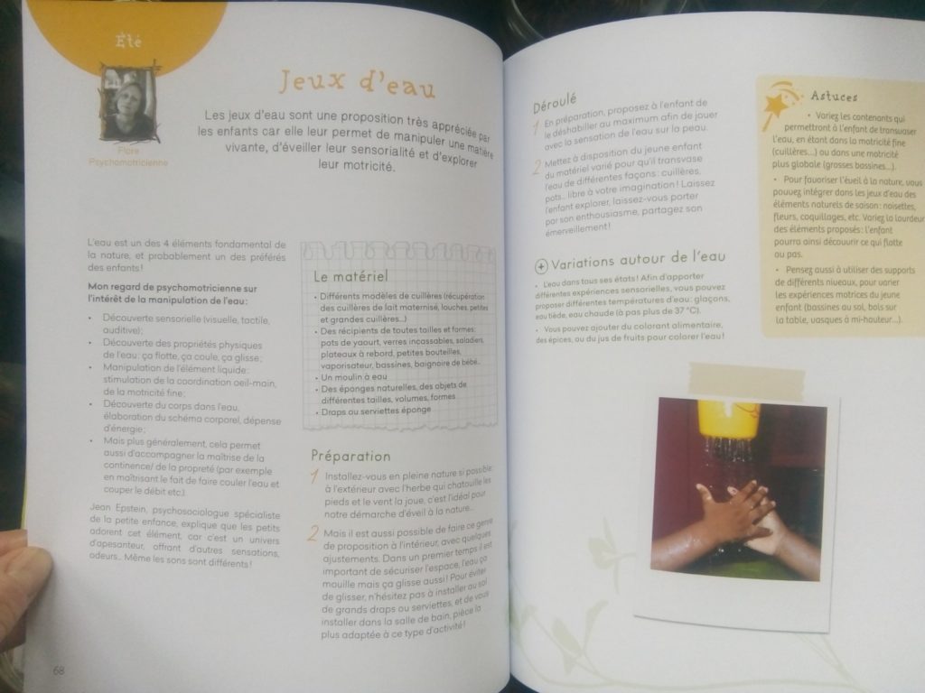 Un livre d'activités nature pour les enfants de 0 à 4 ans