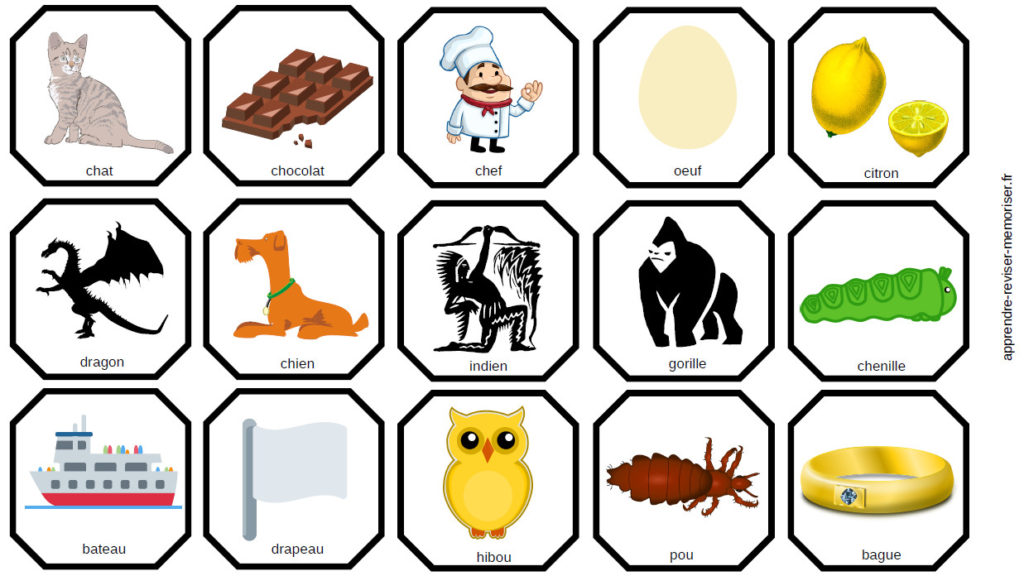 Memory des rimes (un jeu pour travailler la conscience phonologique)