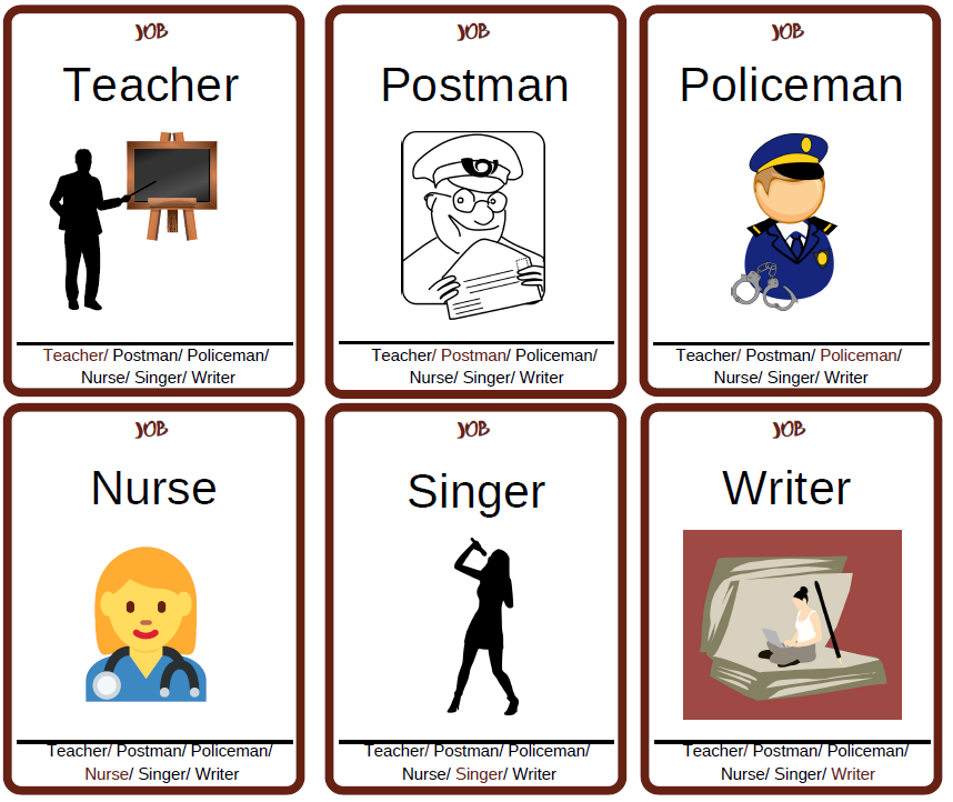 jeu 7 familles enfants en anglais - Apprendre, réviser, mémoriser