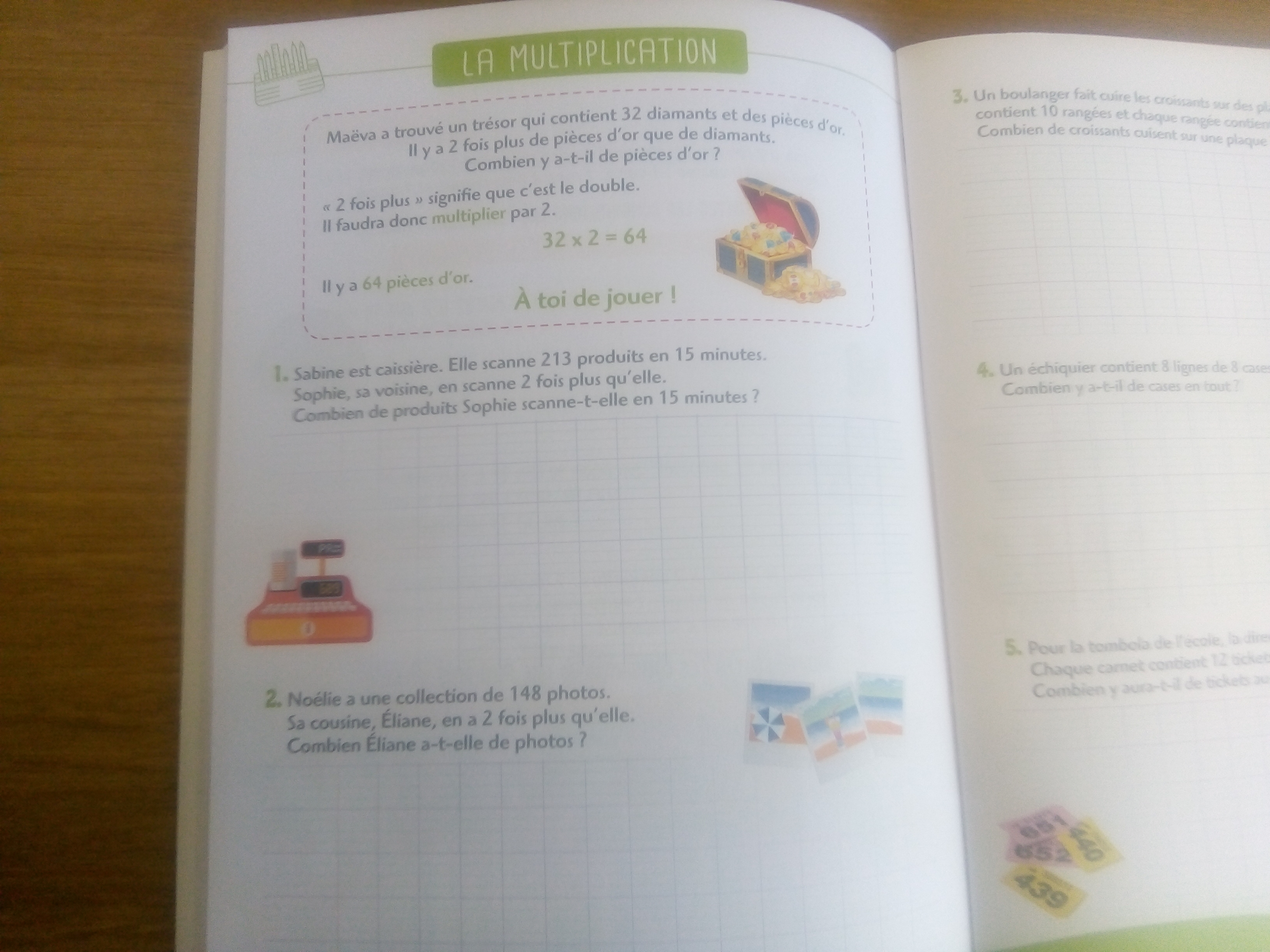 Un cahier pour s'entraîner à la résolution de problèmes (CM1)