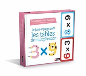 Je joue et j'apprends les tables de multiplication : un coffret pédagogique