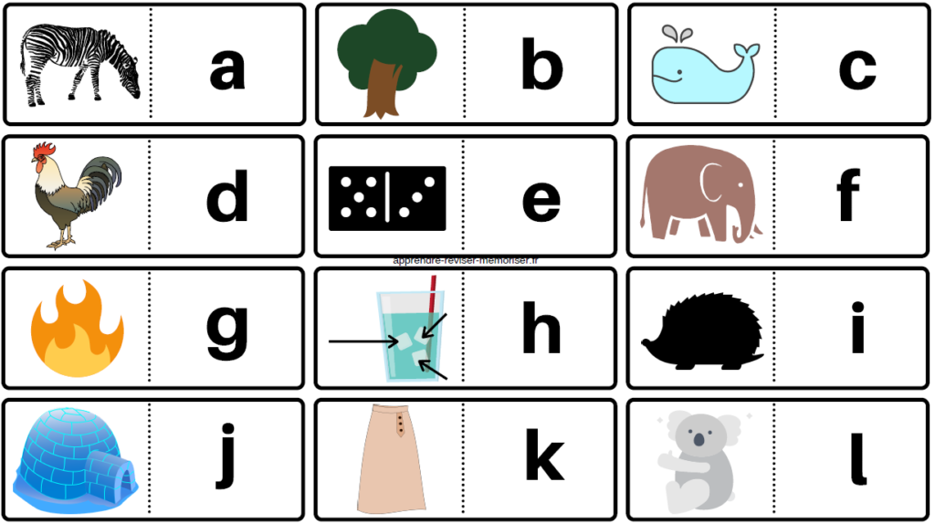 Dominos des sons : travailler le son des lettres et le principe ...