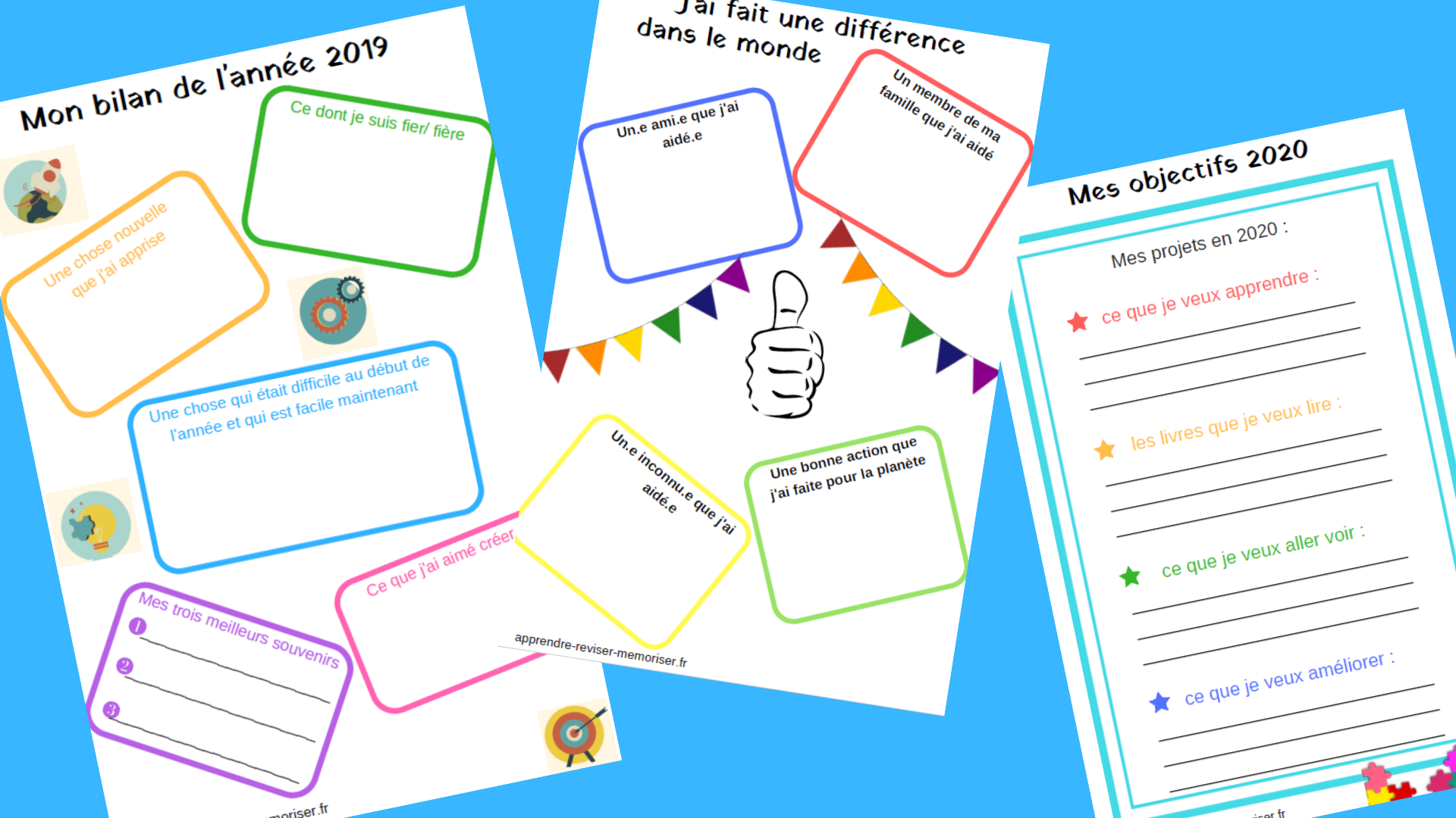 Un Exercice Pour Faire Le Bilan De LAnnée Scolaire Avec Les Élèves ...