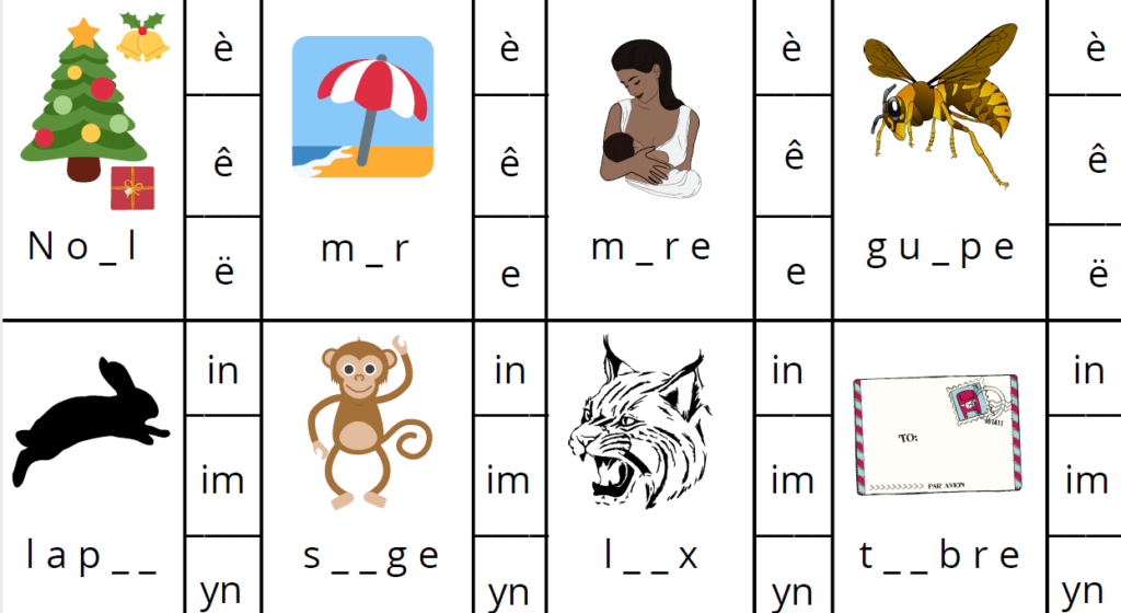 cartes de lecture enfants - Apprendre, réviser, mémoriser