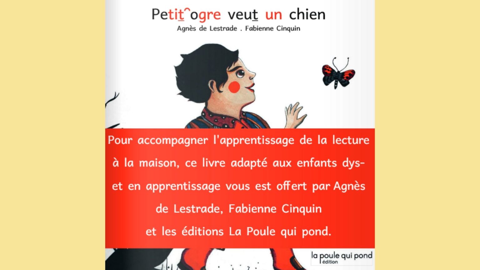 [Offert] Petit ogre veut un chien : un livre idéal pour les lecteurs ...