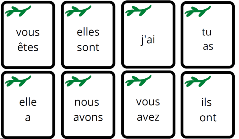 Jeu de conjugaison pour réviser le présent de l'indicatif