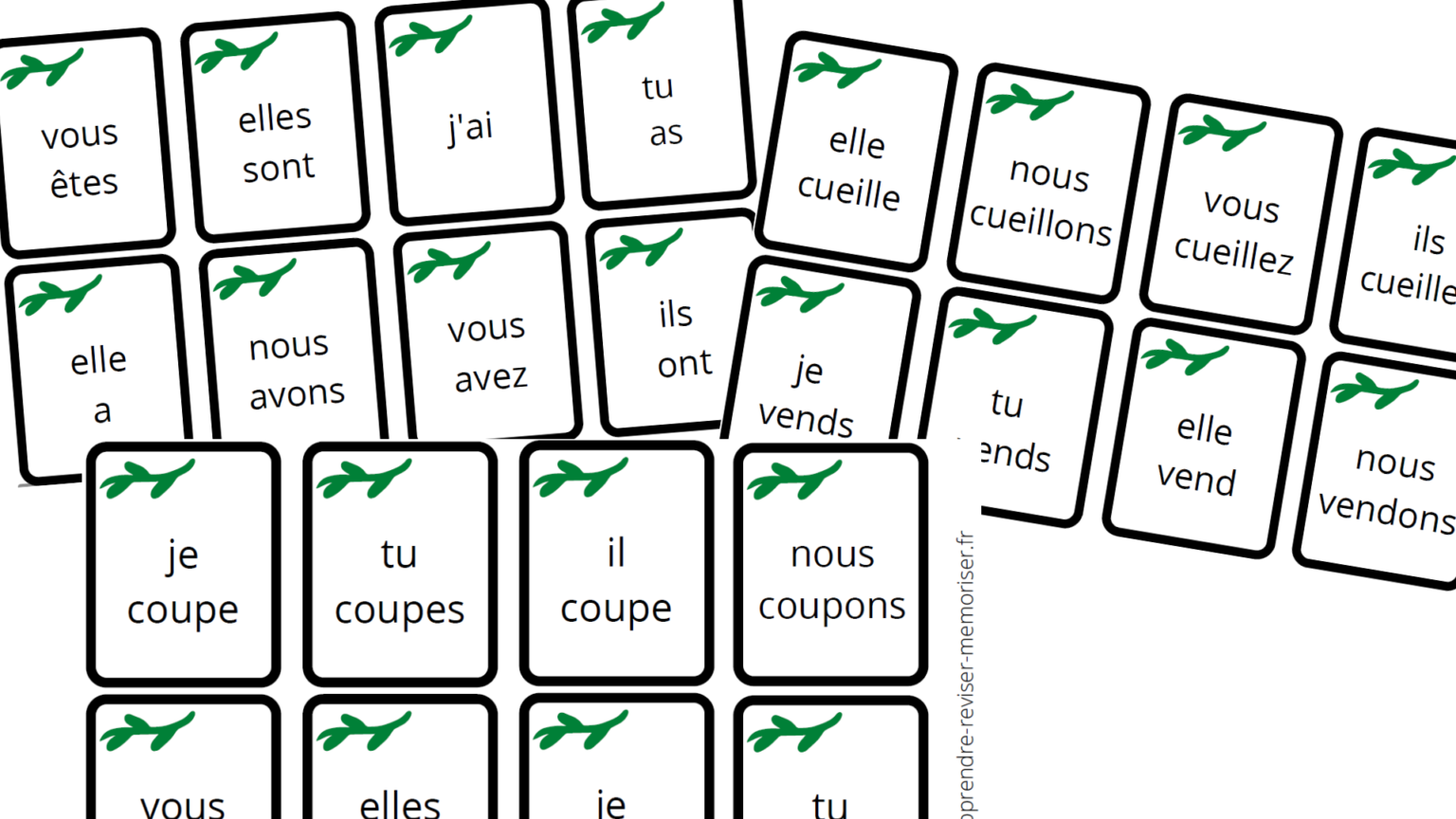 Jeu de conjugaison pour réviser le présent de l'indicatif
