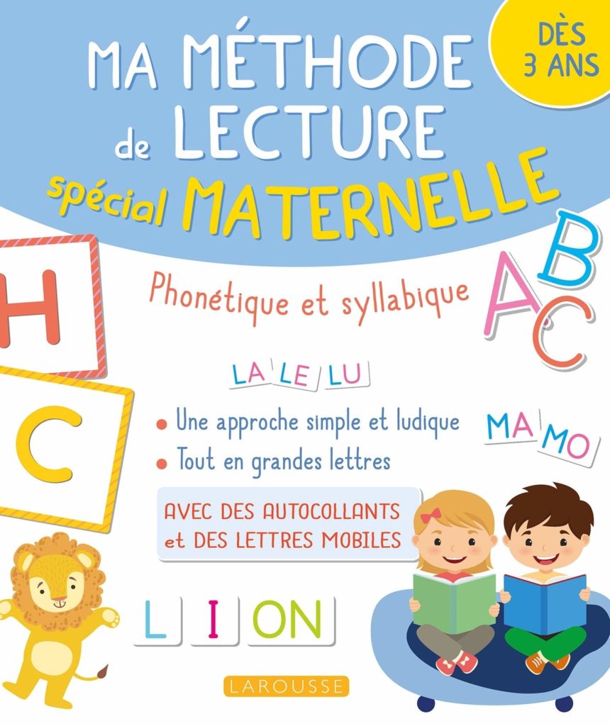 Une méthode de lecture pour la maternelle en lettres capitales d'imprimerie