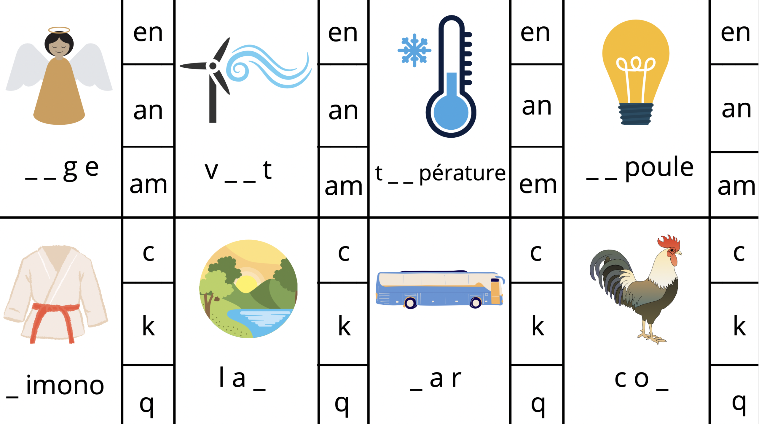 cartes à pince lecture - Apprendre, réviser, mémoriser