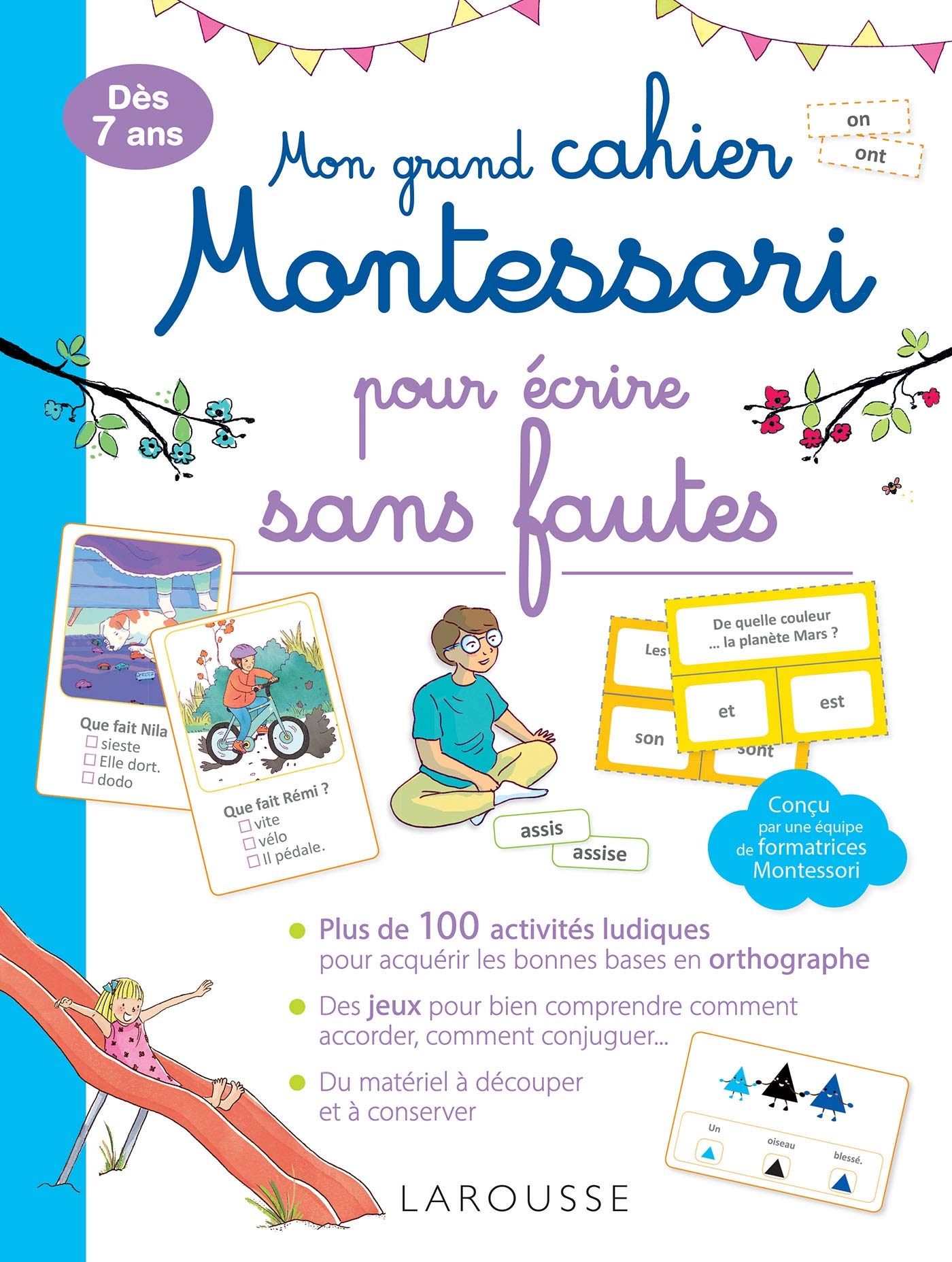 Mon Grand Cahier Montessori Pour écrire Sans Fautes Un Cahier D