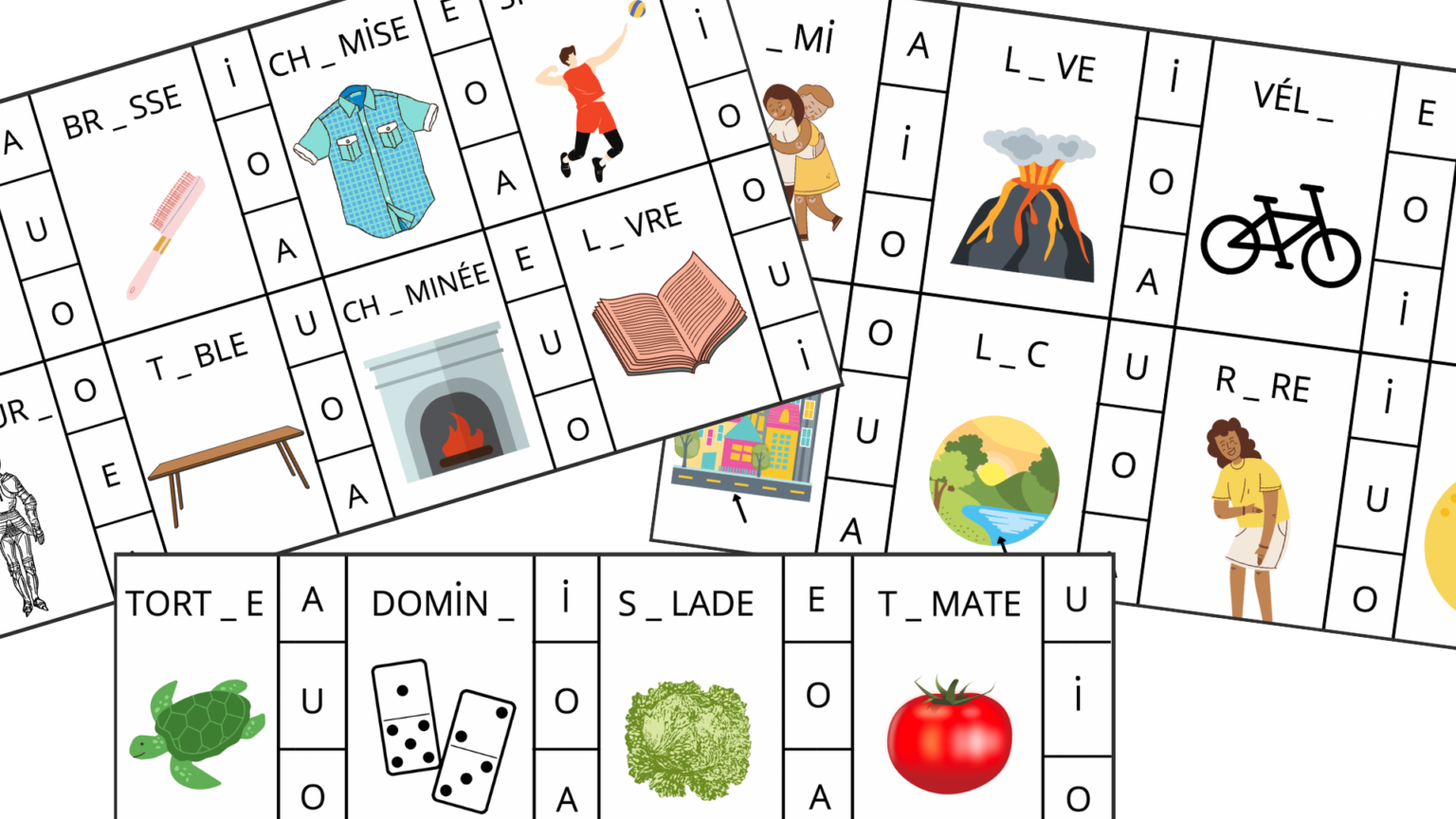 S'entraîner à lire et écrire des mots : 24 cartes de lecture pour le CP