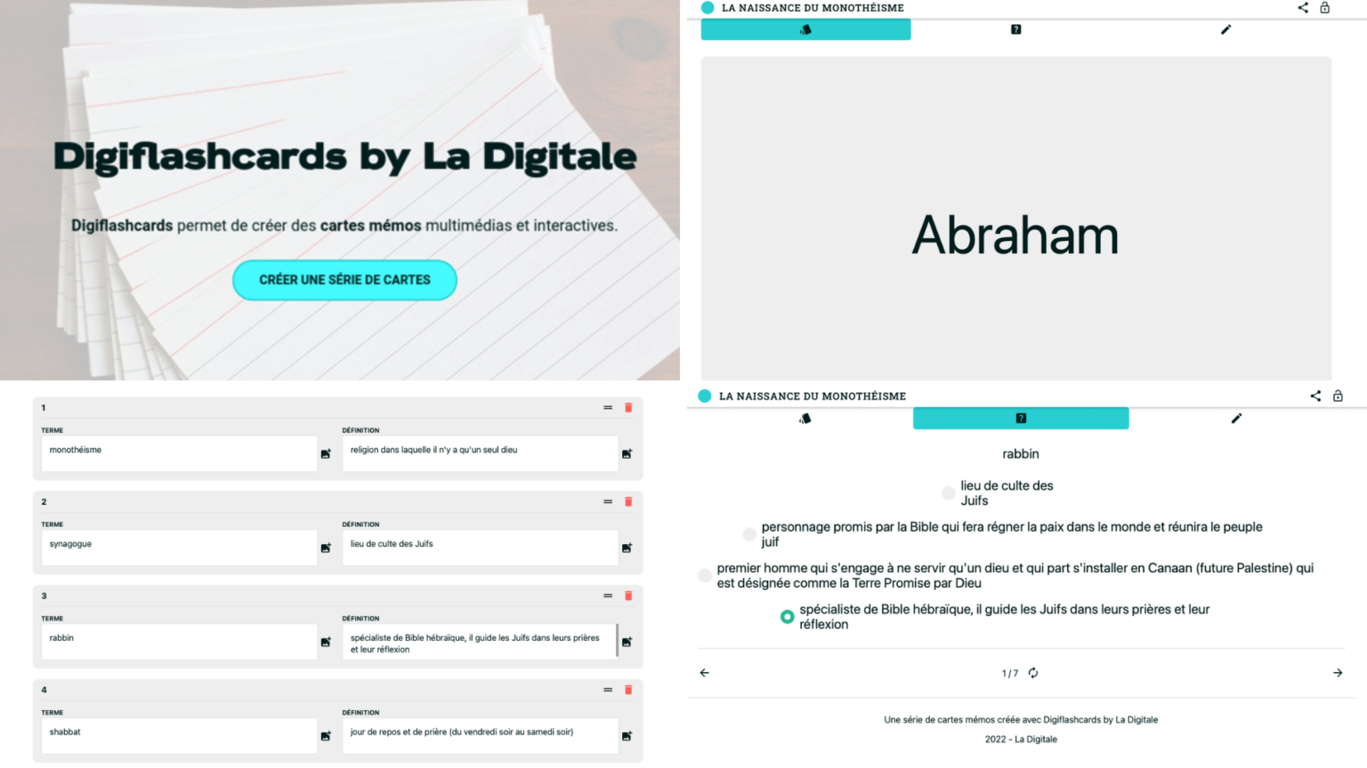 Créer des flash cards en ligne : un site pour mémoriser et se tester