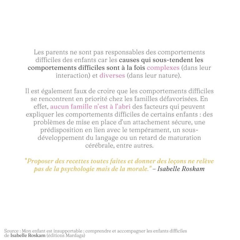 Les enfants difficiles : mieux les comprendre pour les accompagner