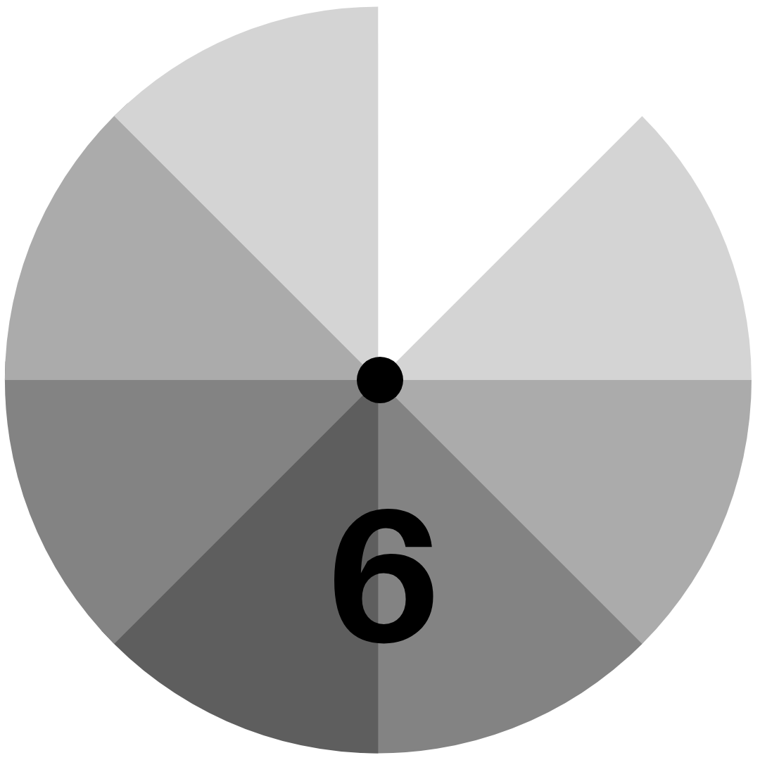 8 roues pour réviser les tables de multiplication (de 2 à 9)