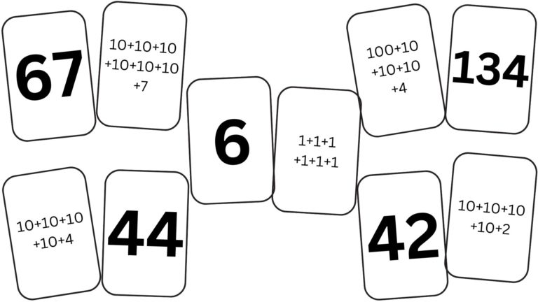 Le Mistigri des nombres : un jeu pour travailler la décomposition additive