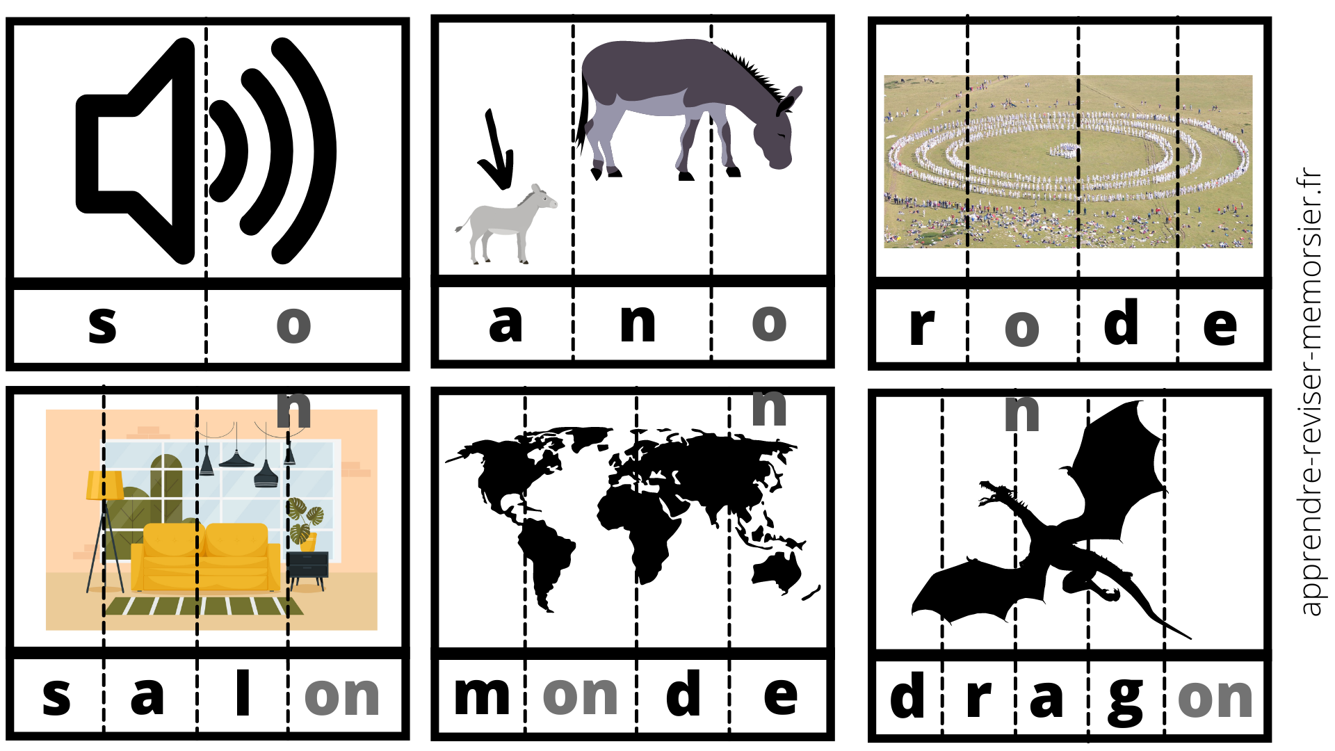 carte lecture graphemes complexes - Apprendre, réviser, mémoriser