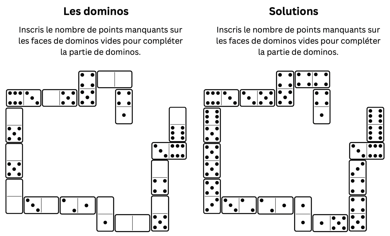 6 jeux de logique et de mathématiques pour les enfants