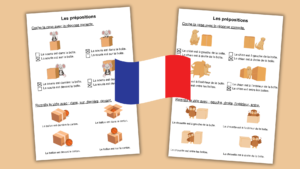Activités pour apprendre les prépositions en français