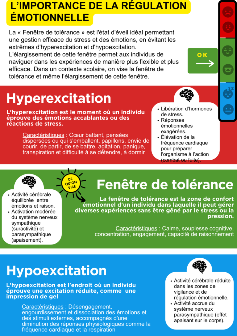 L'importance de la régulation émotionnelle des enfants en classe