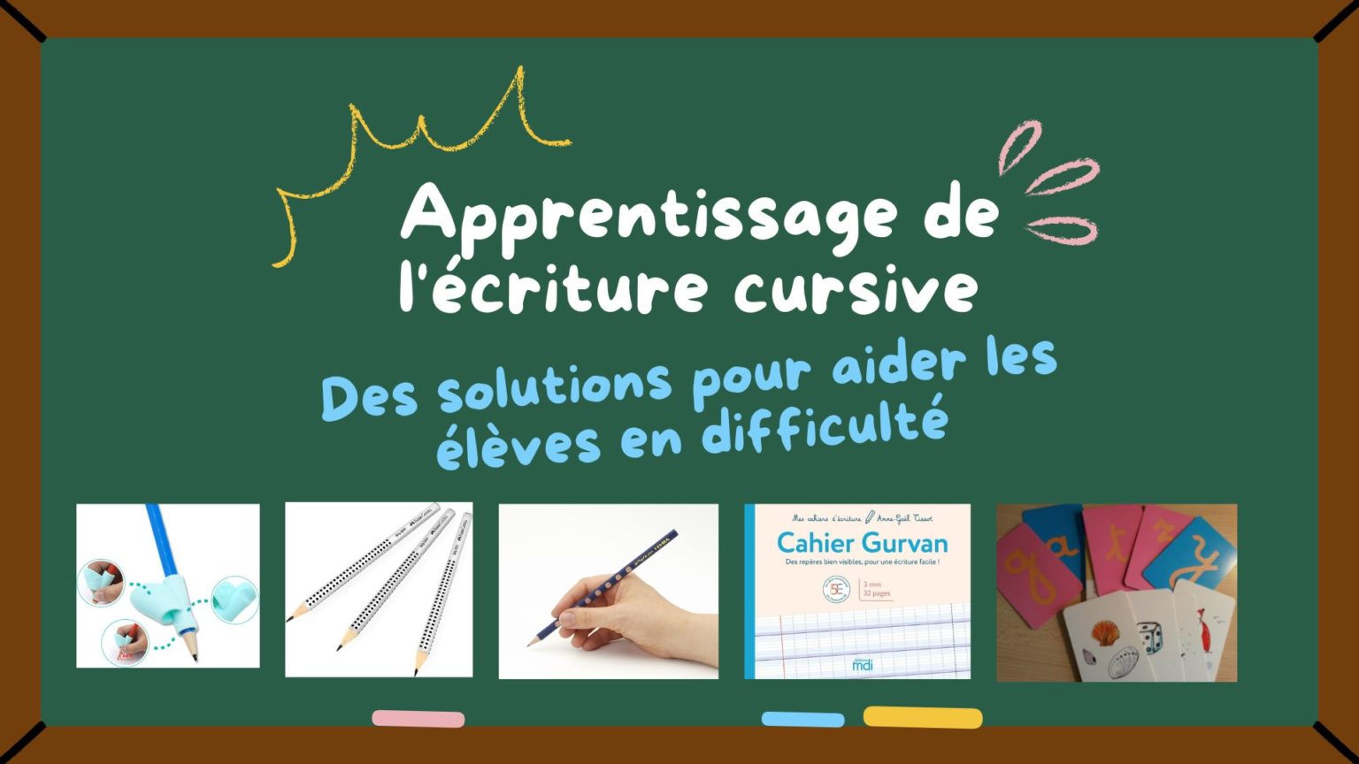 Apprentissage de l'écriture solutions - Apprendre, réviser, mémoriser