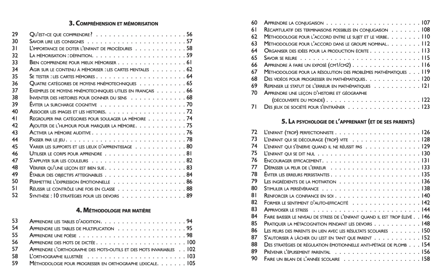100 idées pour mieux gérer les devoirs (école élémentaire)