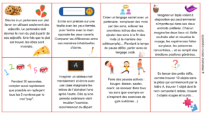 8 cartes de défis amusants pour les enfants (créativité, curiosité, joie)